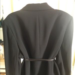 Vintage | Jackets & Coats | Vintage Long Maxi Duster Black Large Jacket ...